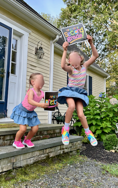 Back to school! I’m not crying, you’re crying. I’m really not crying ...